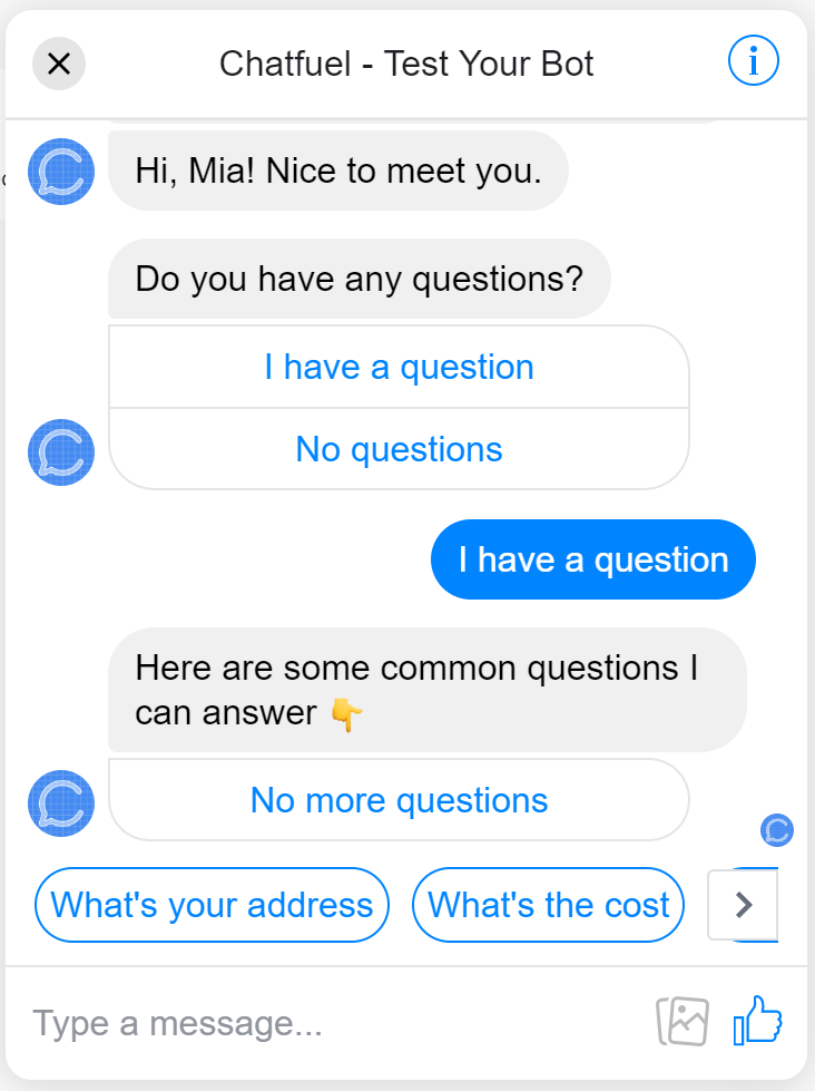 Add An FAQ Bot To Your Facebook Page With Chatfuel